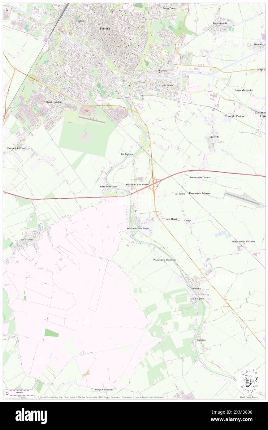 Fossanova San Marco, Provincia di Ferrara, IT, Italien, Emilia-Romagna ...