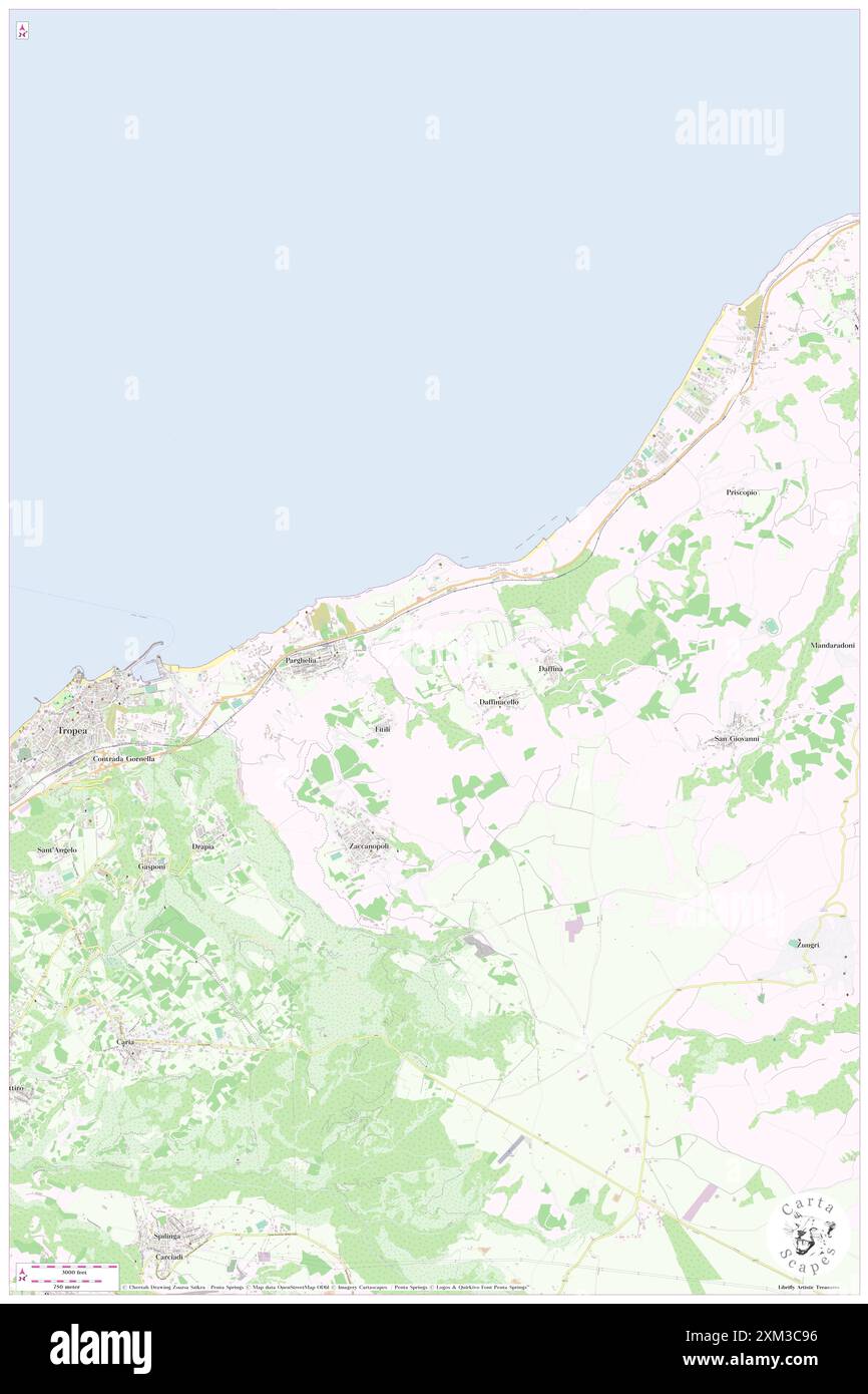 Parghelia, Provincia di Vibo-Valentia, IT, Italien, Kalabrien, n 38 40 ...