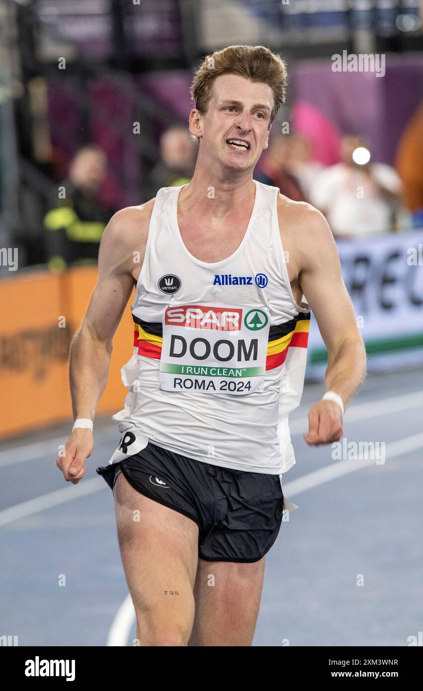 Alexander Doom (Belgien), 400-m-Goldmedaille der Männer bei den ...