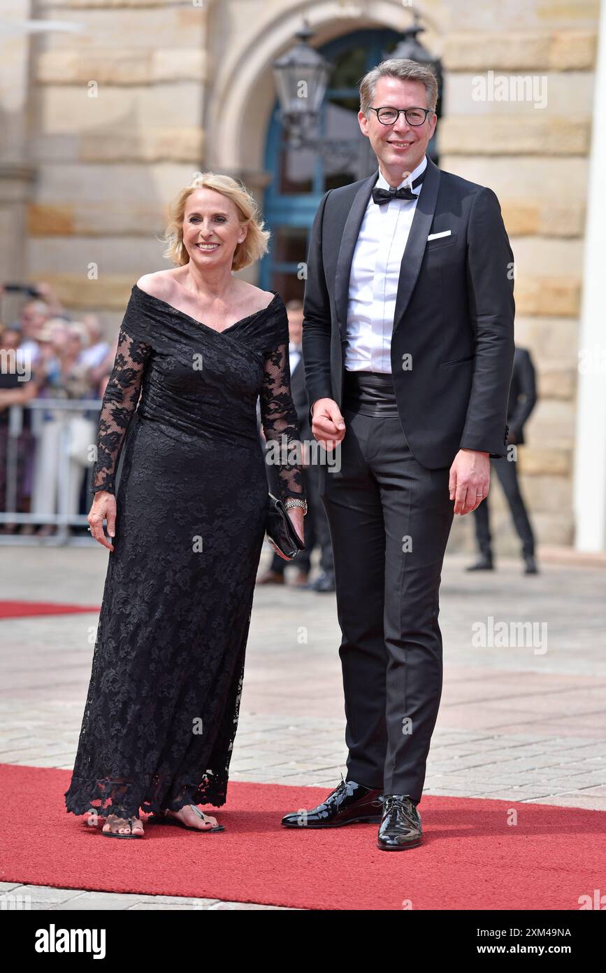 Gast, Markus Blume bei der Eröffnung der Bayreuther Festspiele im ...