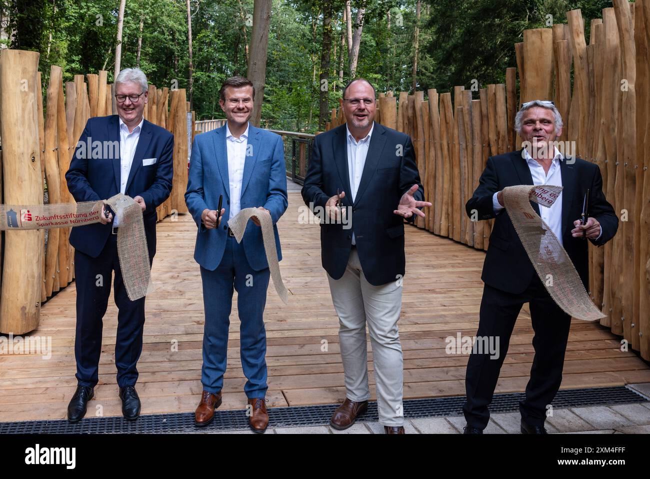 Eröffnung des Klimawaldpfads im Tiergarten Nürnberg der Klimawaldpfad ...