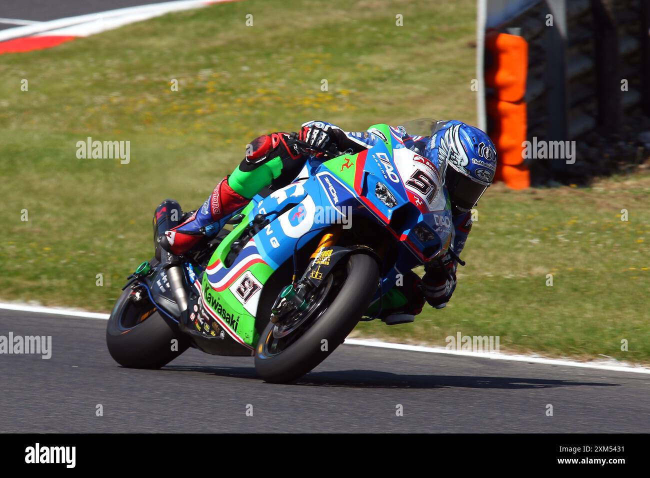 Brayden Elliott - DAO Racing Kawasaki - Rider Nummer 51 auf einem ...