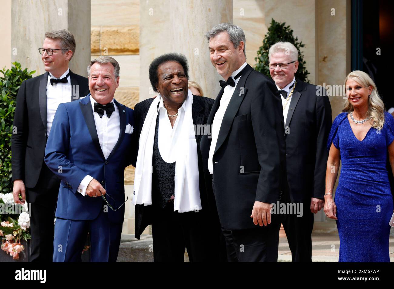 Markus Blume, Roberto Blanco, Patrick Lindner, Markus Söder, Thomas ...
