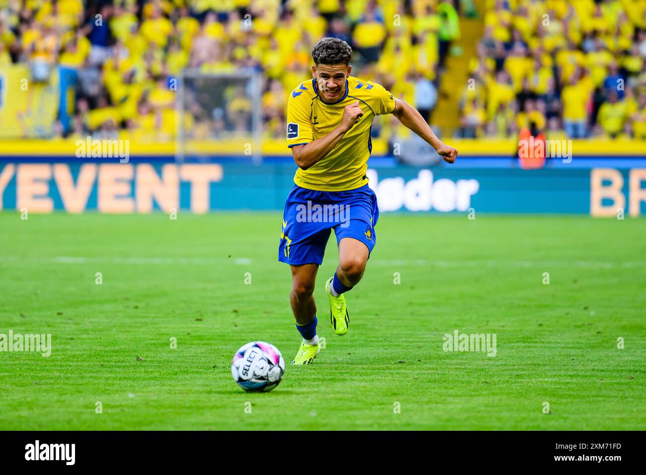 Broendby, Dänemark. Juli 2024. Clement Bischoff (37) von Broendby IF im ...