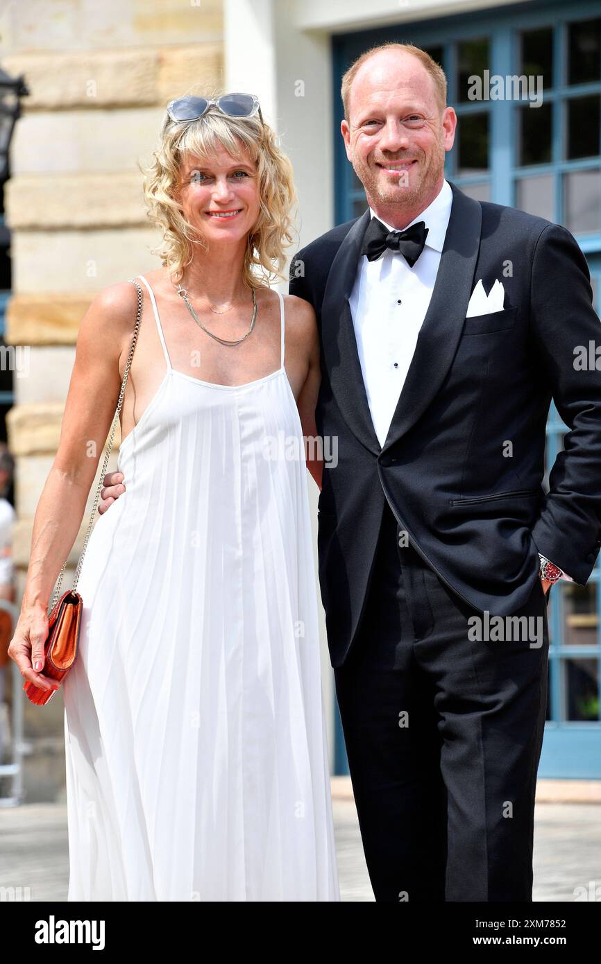Johann von Bülow mit Ehefrau Katrin von Bülow bei der Eröffnung der 112 ...