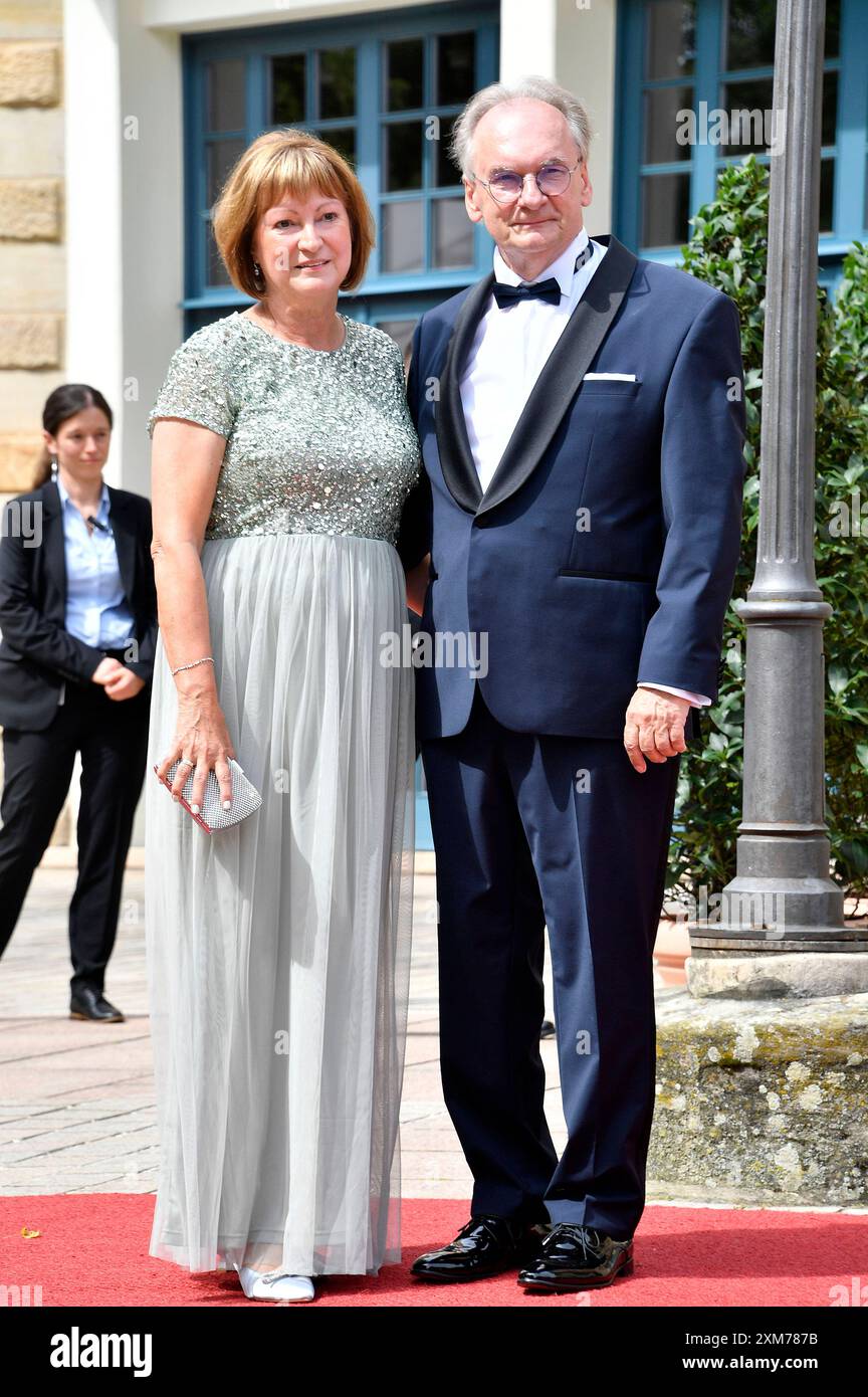 Reiner Haseloff mit Ehefrau Gabriele Haseloff bei der Eröffnung der 112 ...