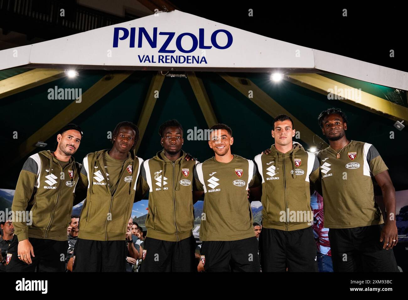 Pinzolo, Italien. Juni 2024. Torinos Spieler, der an der offiziellen ...