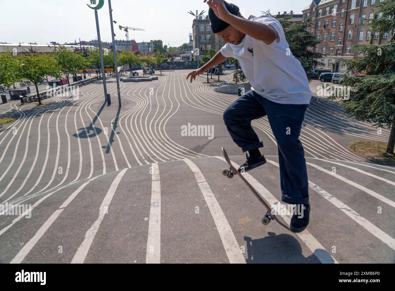 Das Norrebro Viertel in Kopenhagen, lebhaftes, multikulturelles und ...