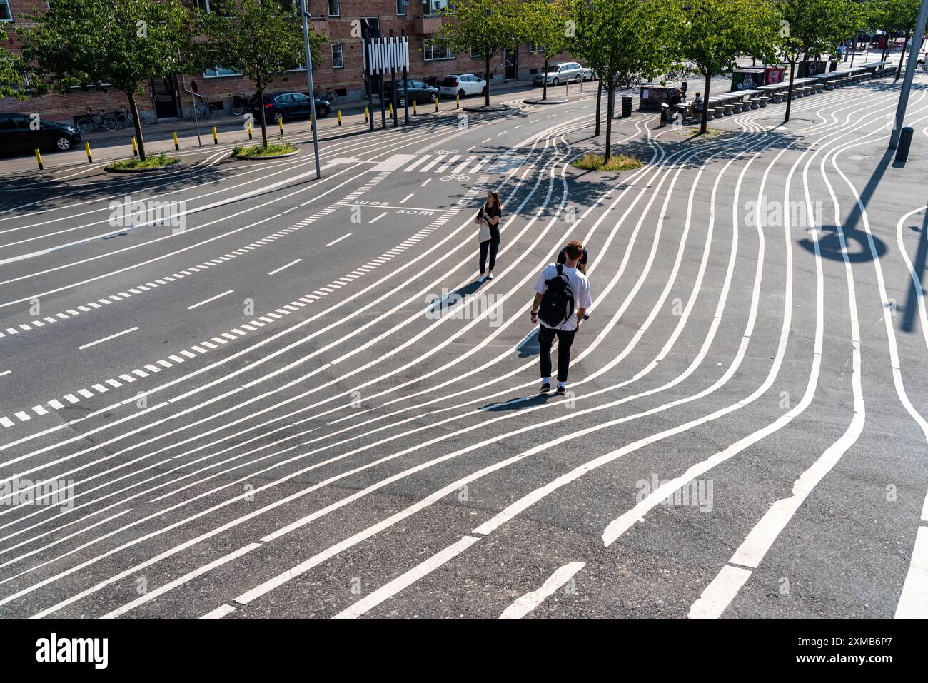 Das Norrebro Viertel in Kopenhagen, lebhaftes, multikulturelles und ...