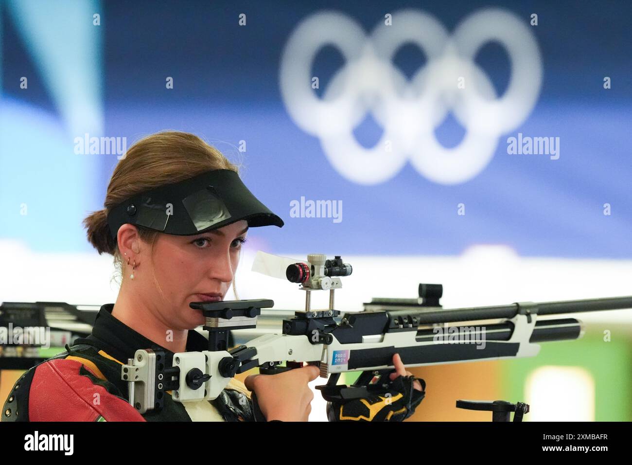 Chateauroux, Frankreich. Juli 2024. Olympia, Paris 2024, Schießen ...