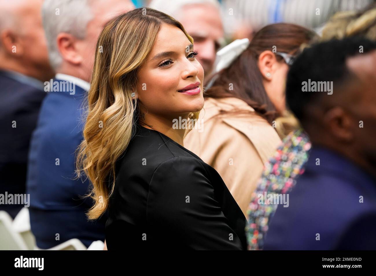 Madrid, Madrid, Spanien. Juli 2024. Gabriely Miranda, Model und ...