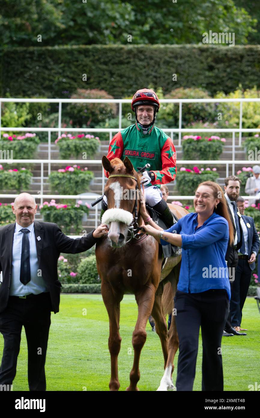 Ascot, Berkshire, Großbritannien. Juli 2024. Horse Northern Express ...