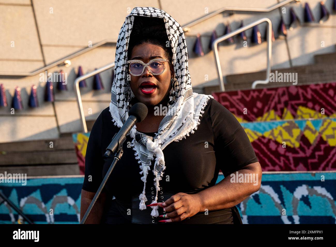 Brooklyn, NY, USA. Juli 2024. Der Aktivist für soziale Gerechtigkeit ...