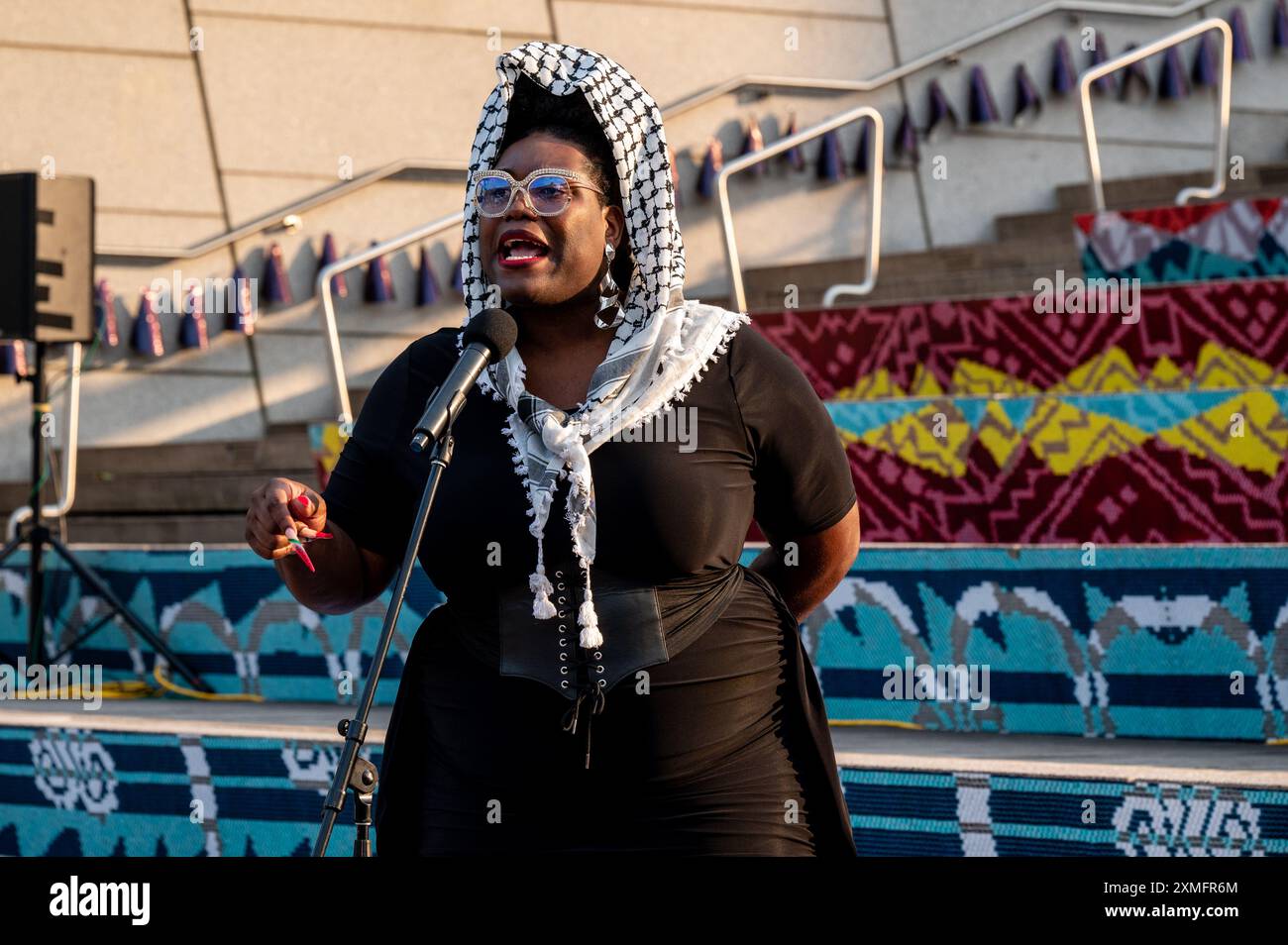 Brooklyn, NY, USA. Juli 2024. Der Aktivist für soziale Gerechtigkeit ...