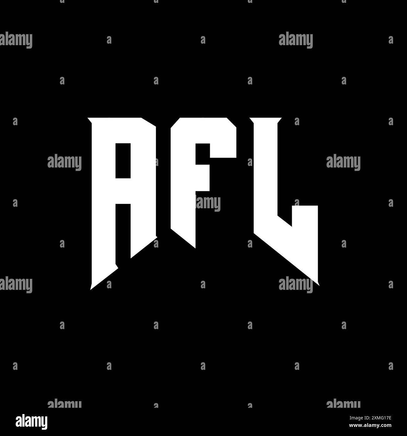 Afl logo design Stock-Vektorgrafiken kaufen - Alamy