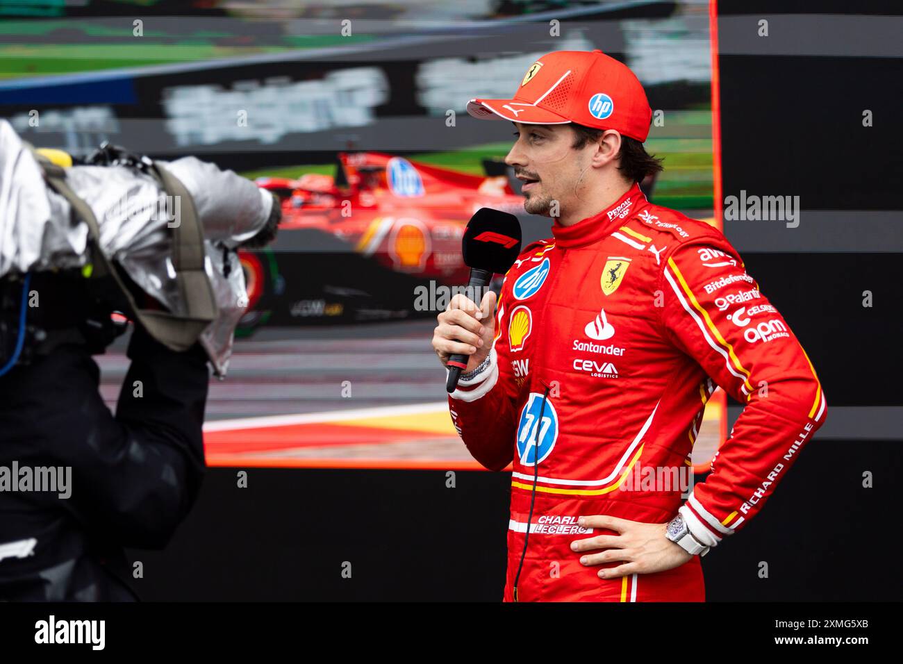 LECLERC Charles (mco), Scuderia Ferrari SF-24, Porträt während des ...