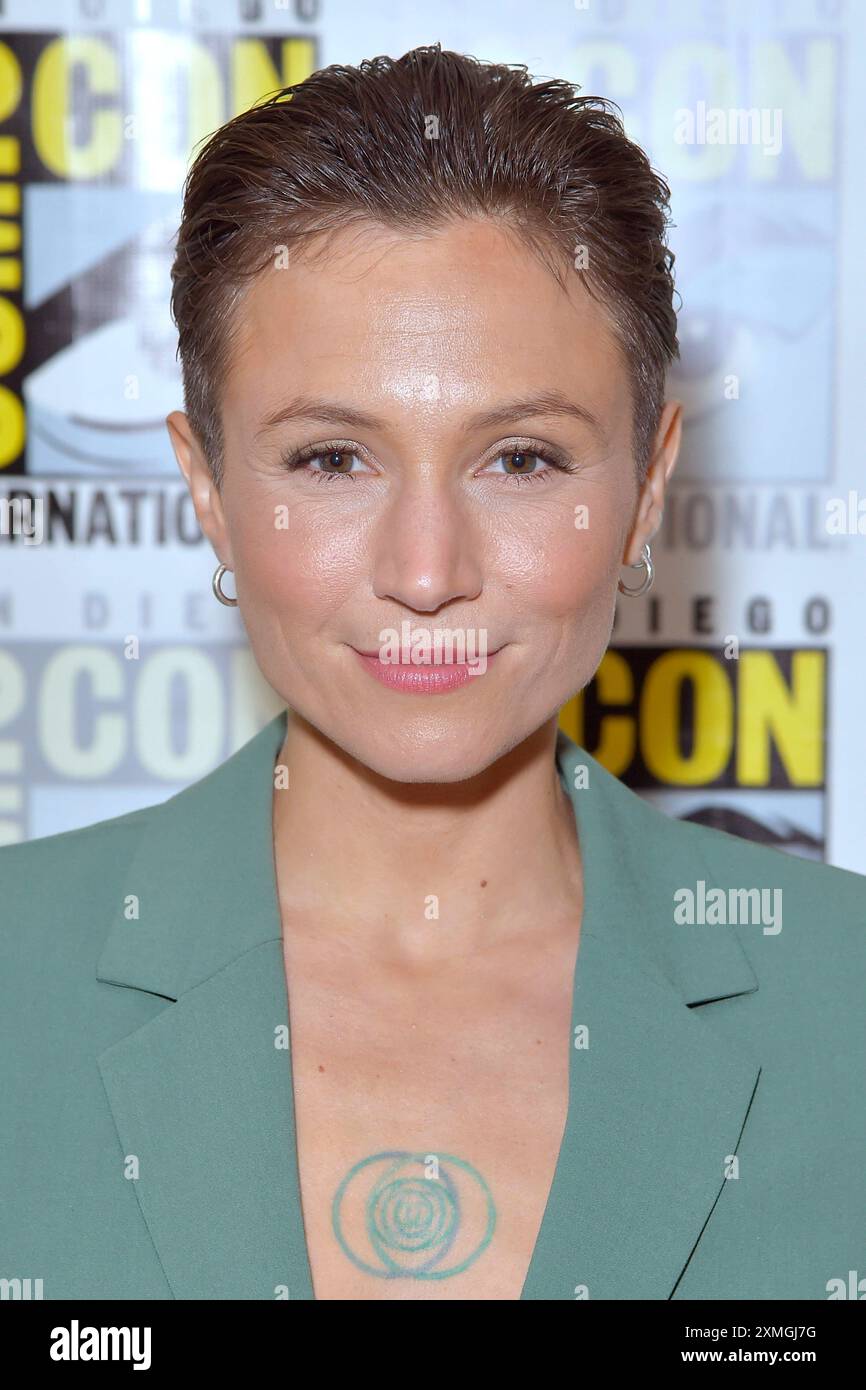 Dominique Provost-Chalkley beim Photocall zu Tubi Fernsehfilm Wynonna ...