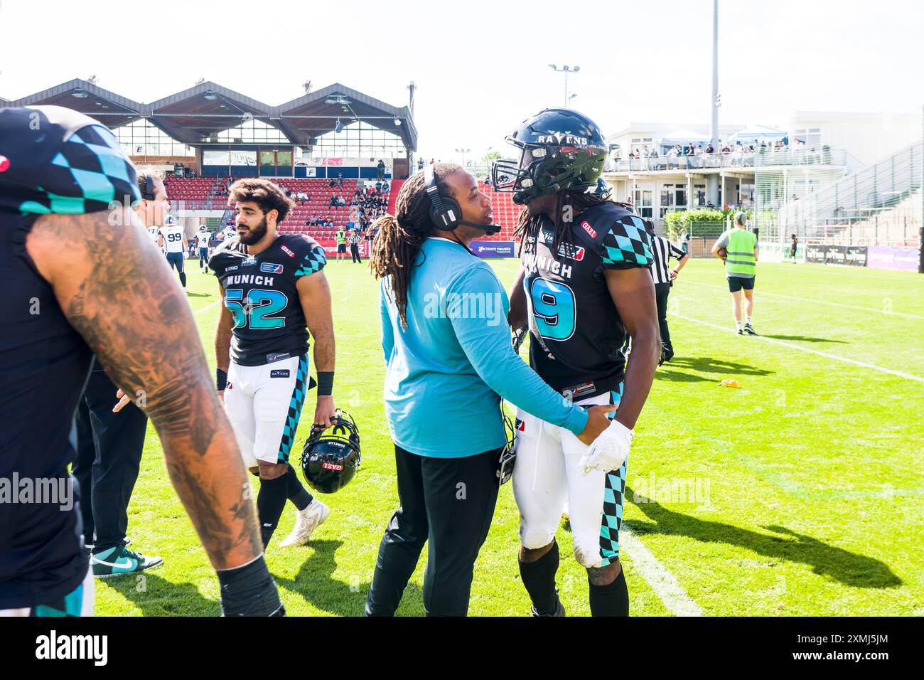 Europäische Fußballliga, elf/ Spiel: Milano Seamen in München Ravens am ...