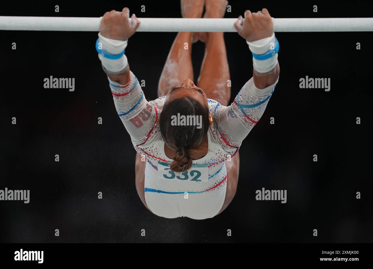 Paris, Frankreich. 28. Juli 2024. Marine Boyer (Frankreich) tritt in ...