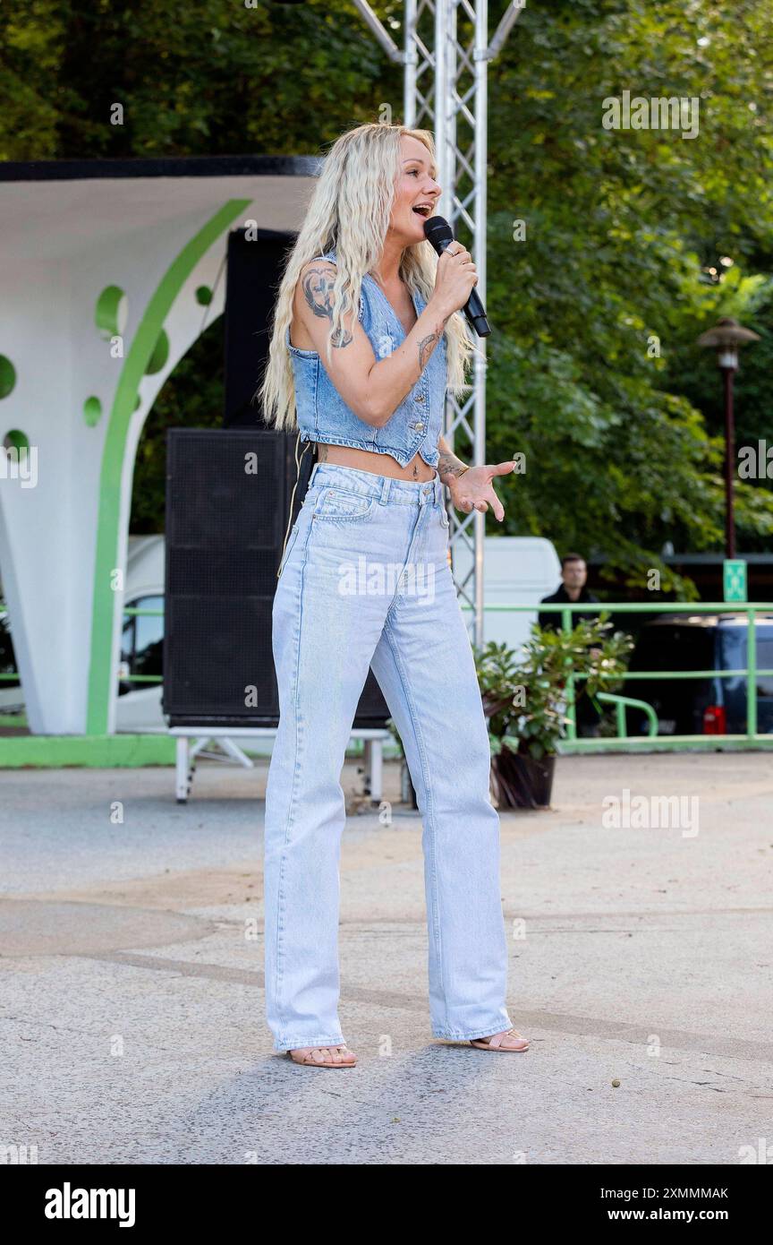 Christin stark beim 77. Sommer-, Sport- und Parkfest im Schlosspark ...