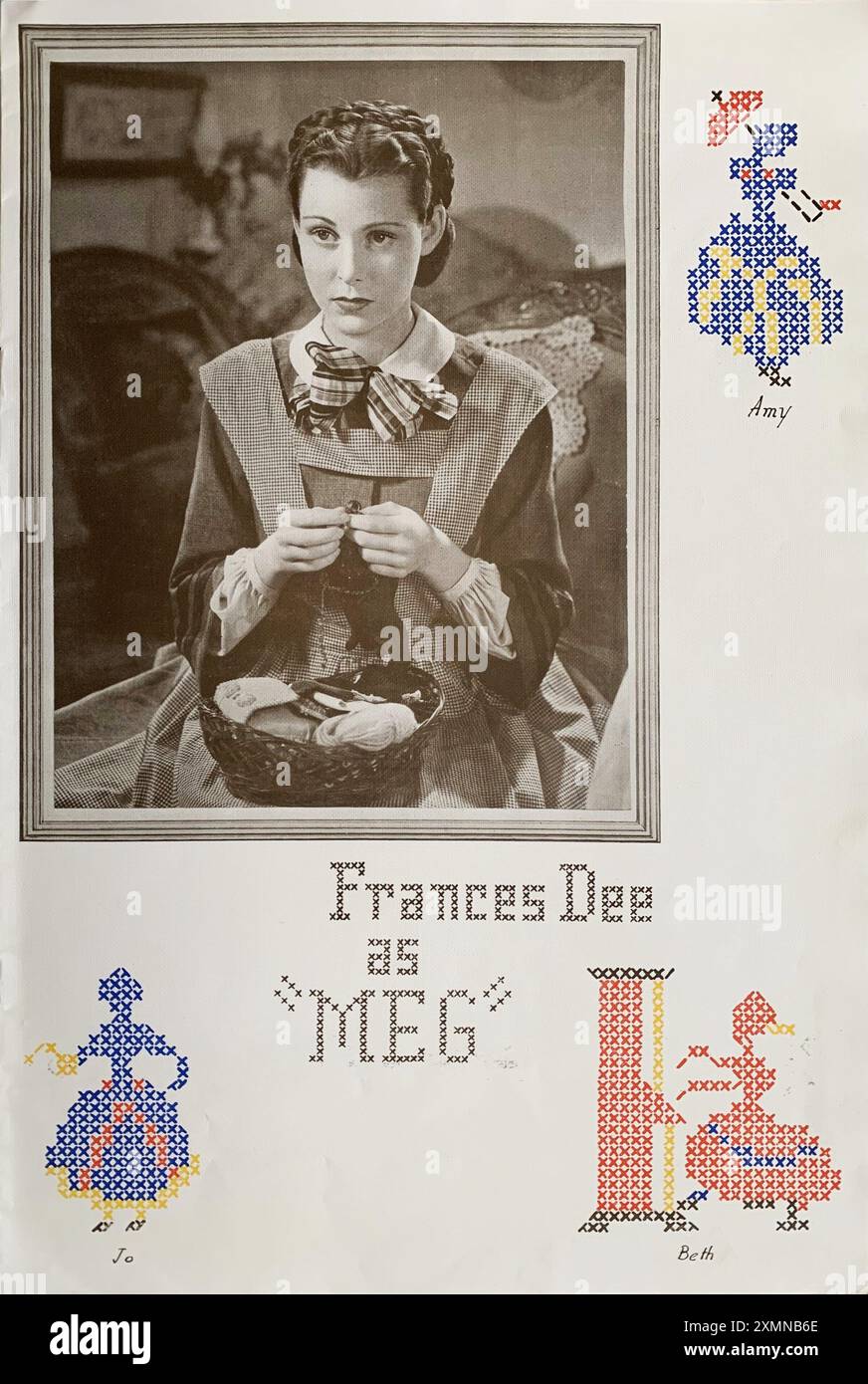 FRANCES DEE als Meg March in LITTLE WOMEN 1933 Regisseur GEORGE CUKOR ...