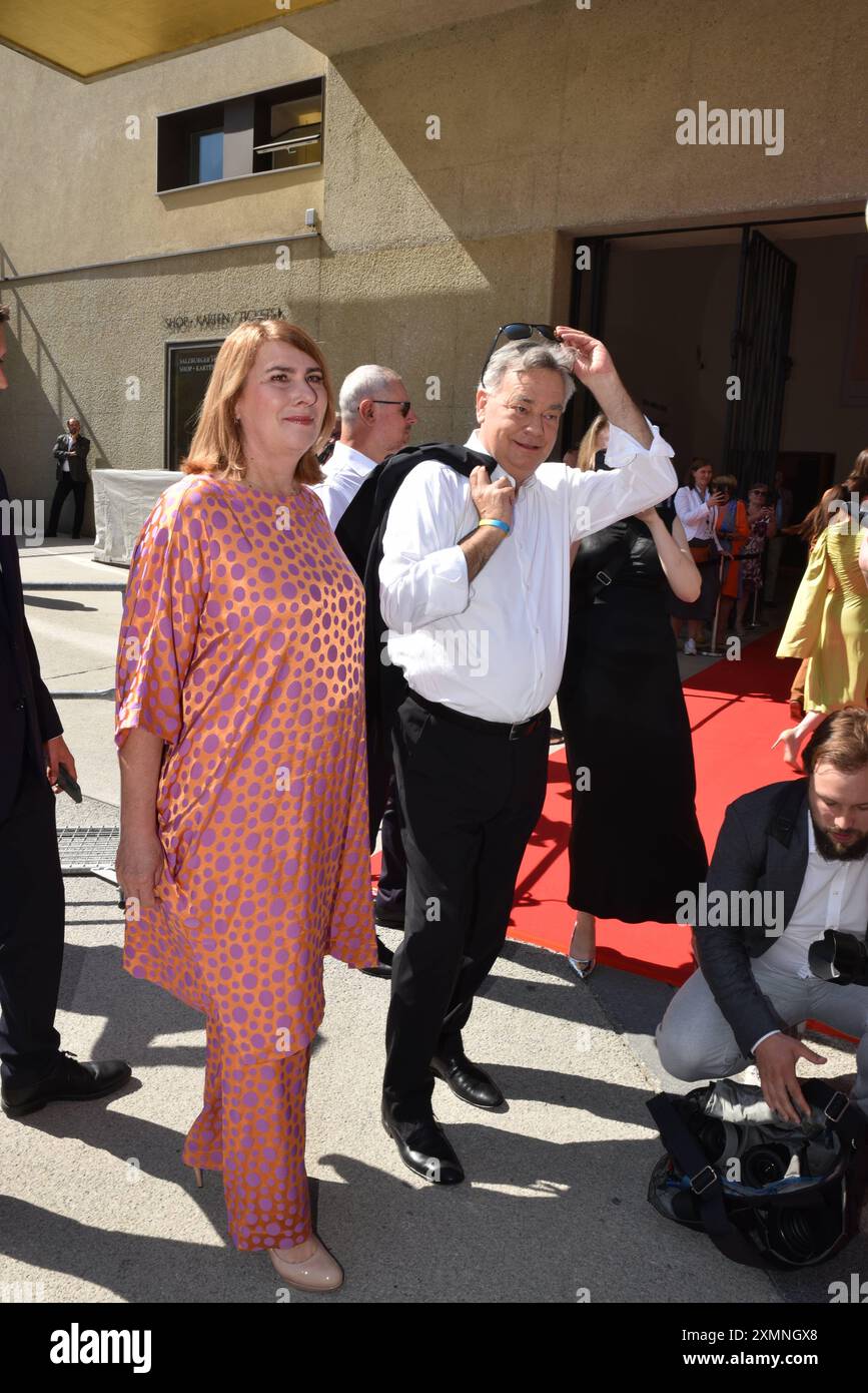 Werner Kogler, Vizekanzler, Gattin Sabine Jungwirth, Festakt, Eröffnung ...