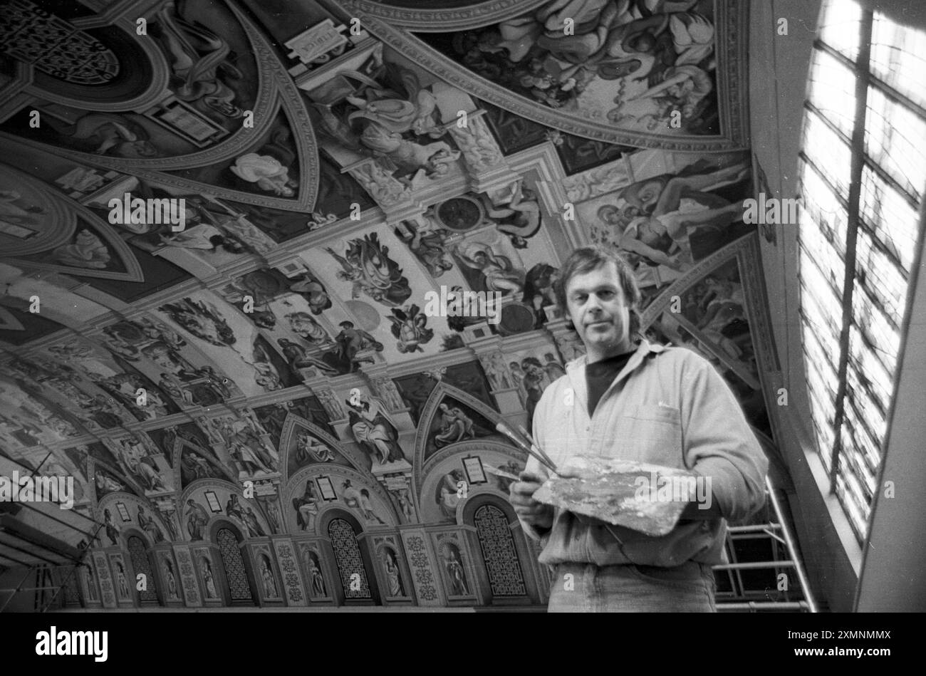 Replik der Sixtinischen Kapelle die weltweit einzige bekannte ...