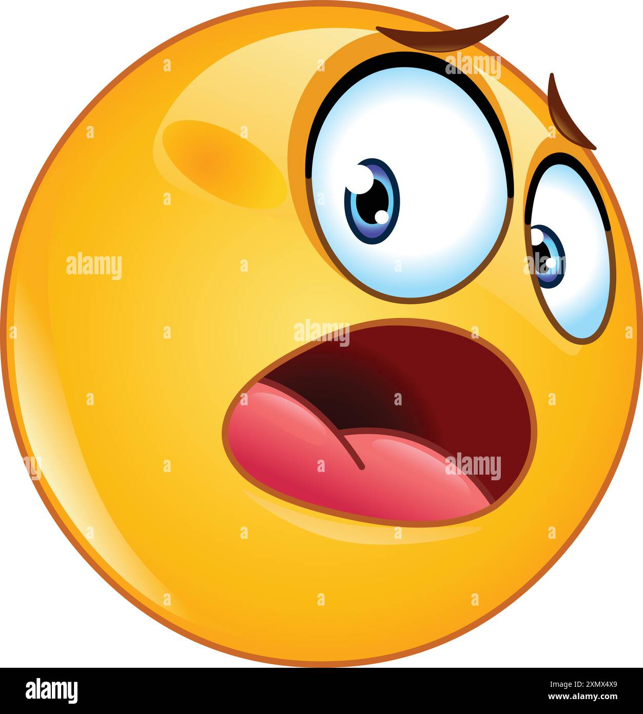 Entsetzt emoji Ausgeschnittene Stockfotos und -bilder - Alamy