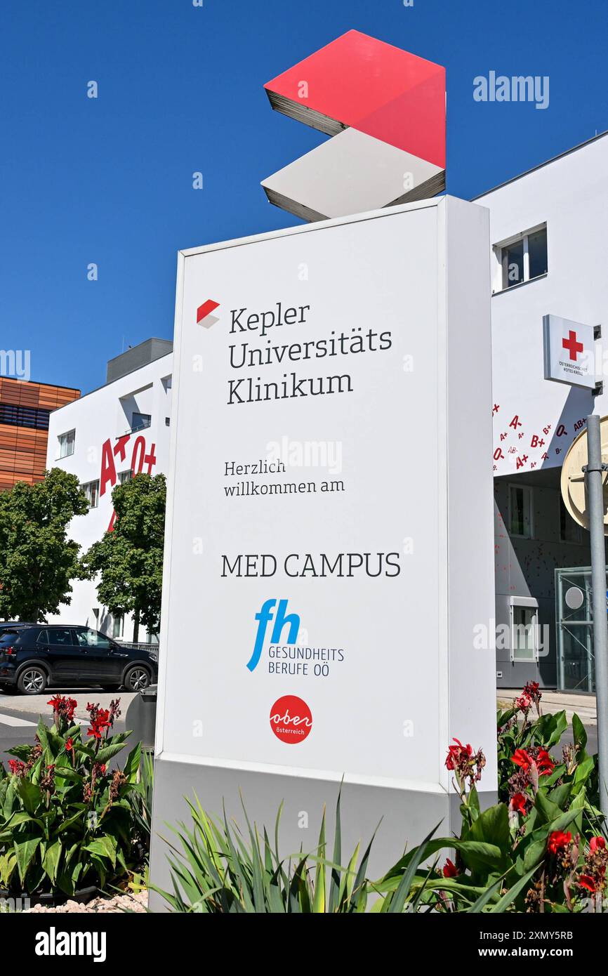 Med Campus III, Kepler Universitaetsklinikum Linz 30.07.2024, Linz, AUT ...