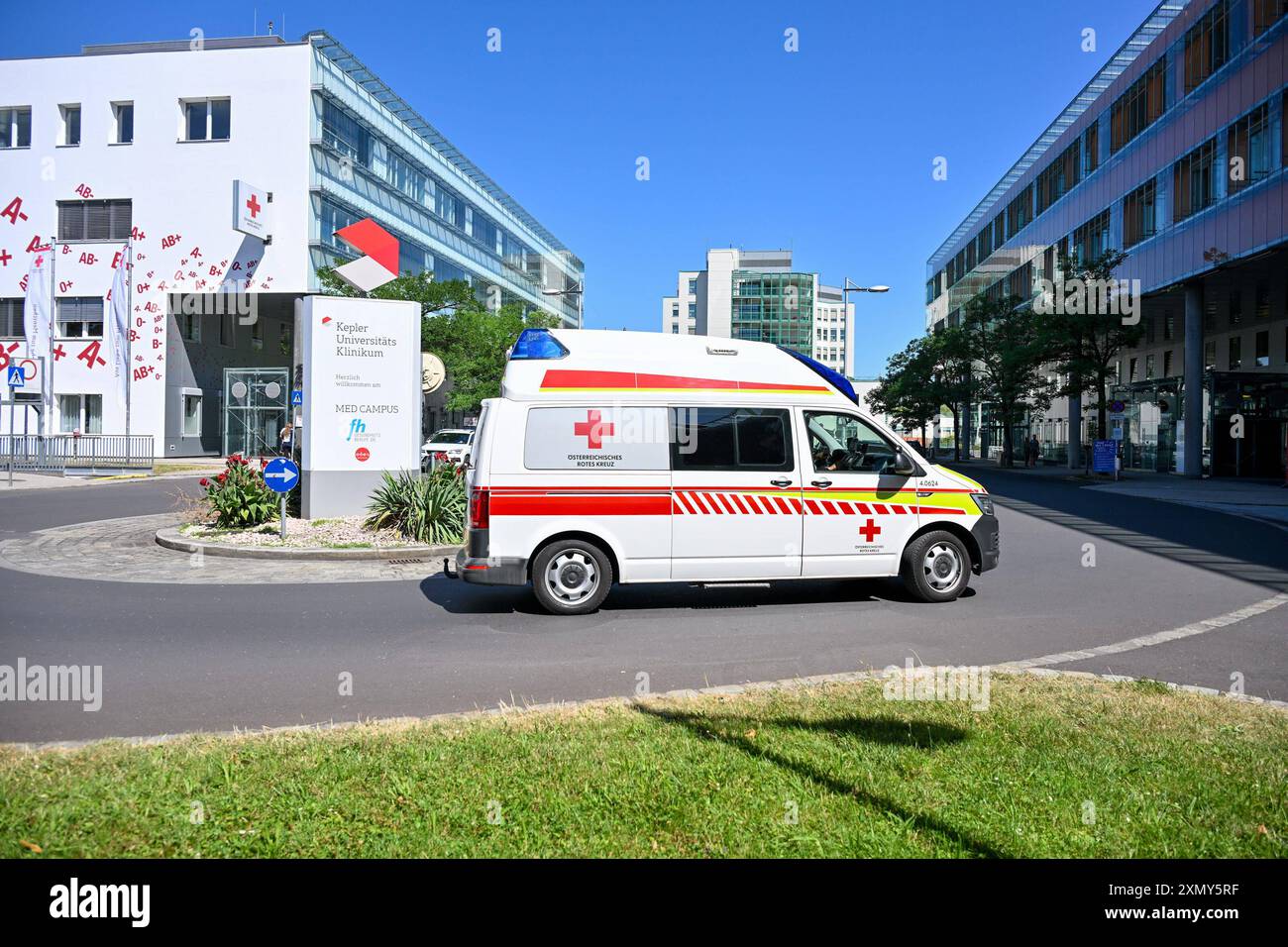 Med Campus III, Kepler Universitaetsklinikum Linz 30.07.2024, Linz, AUT ...