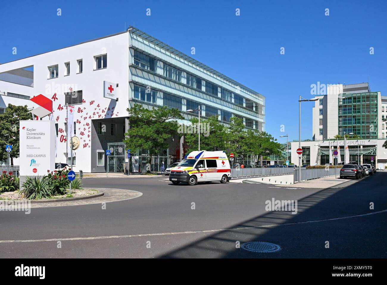 Med Campus III, Kepler Universitaetsklinikum Linz 30.07.2024, Linz, AUT ...