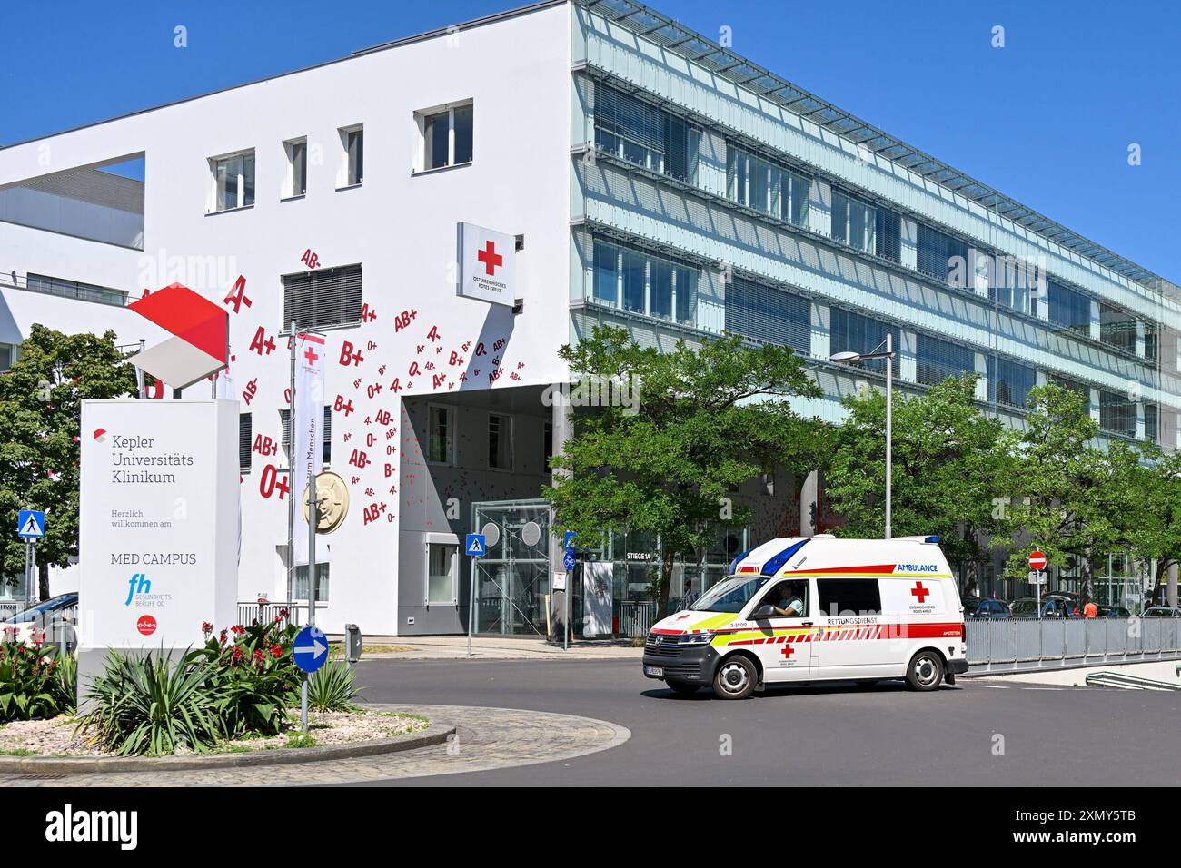 Med Campus III, Kepler Universitaetsklinikum Linz 30.07.2024, Linz, AUT ...