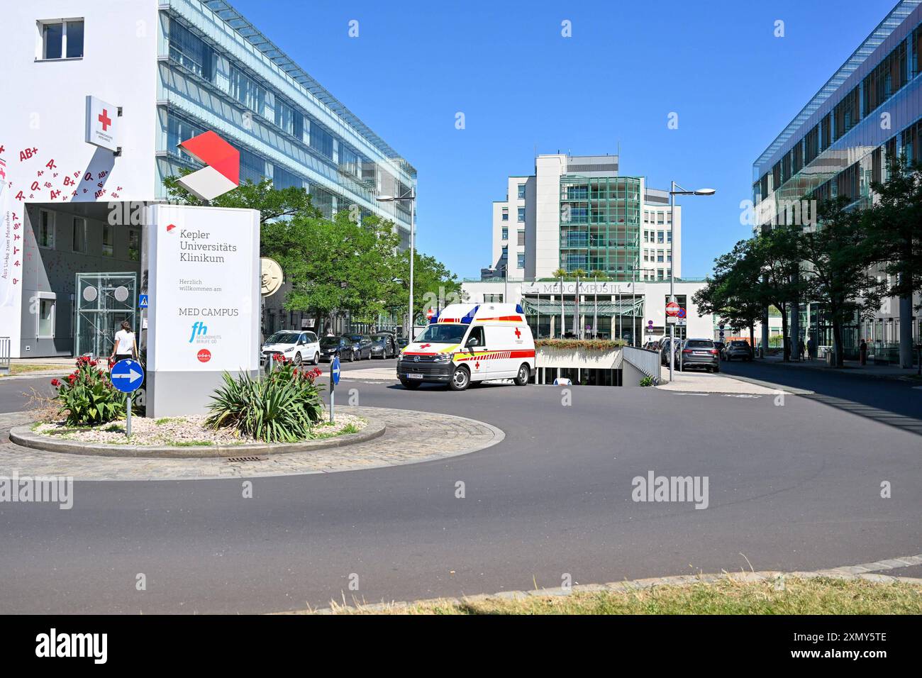 Med Campus III, Kepler Universitaetsklinikum Linz 30.07.2024, Linz, AUT ...