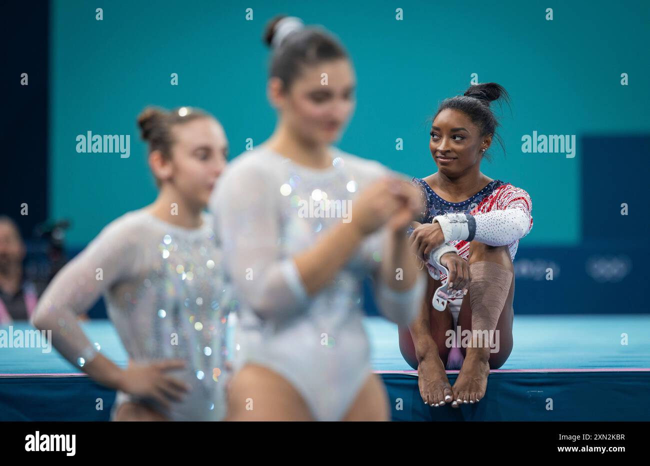 Paris, Frankreich. 30. Juli 2024. Simone Biles (USA) Paris 2024 ...