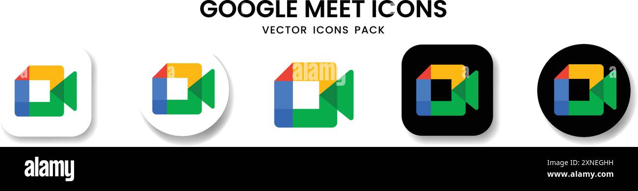 Logo google meet Stock-Vektorgrafiken kaufen - Alamy