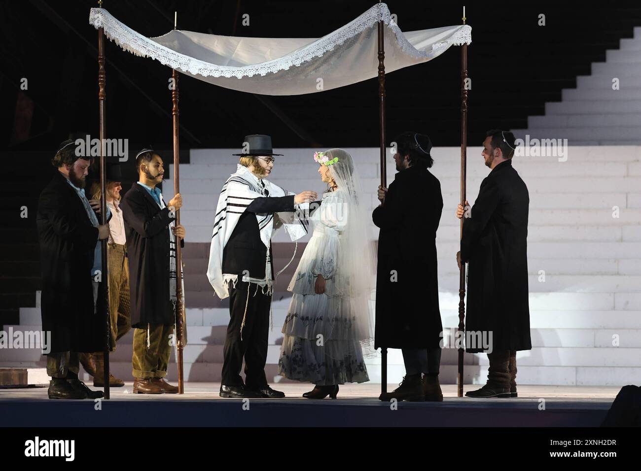 31.Domstufen-Festspiele Erfurt - Anatevka 31.07.2024, Erfurt, Domplatz ...