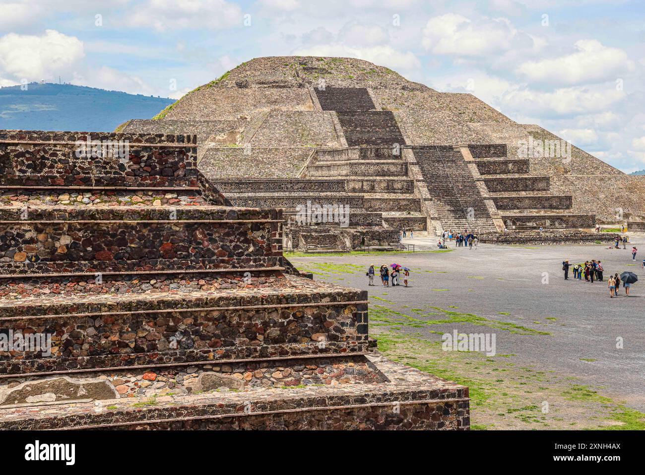 Pyramide des Mondes in San Martin de las Pirámides in der ...