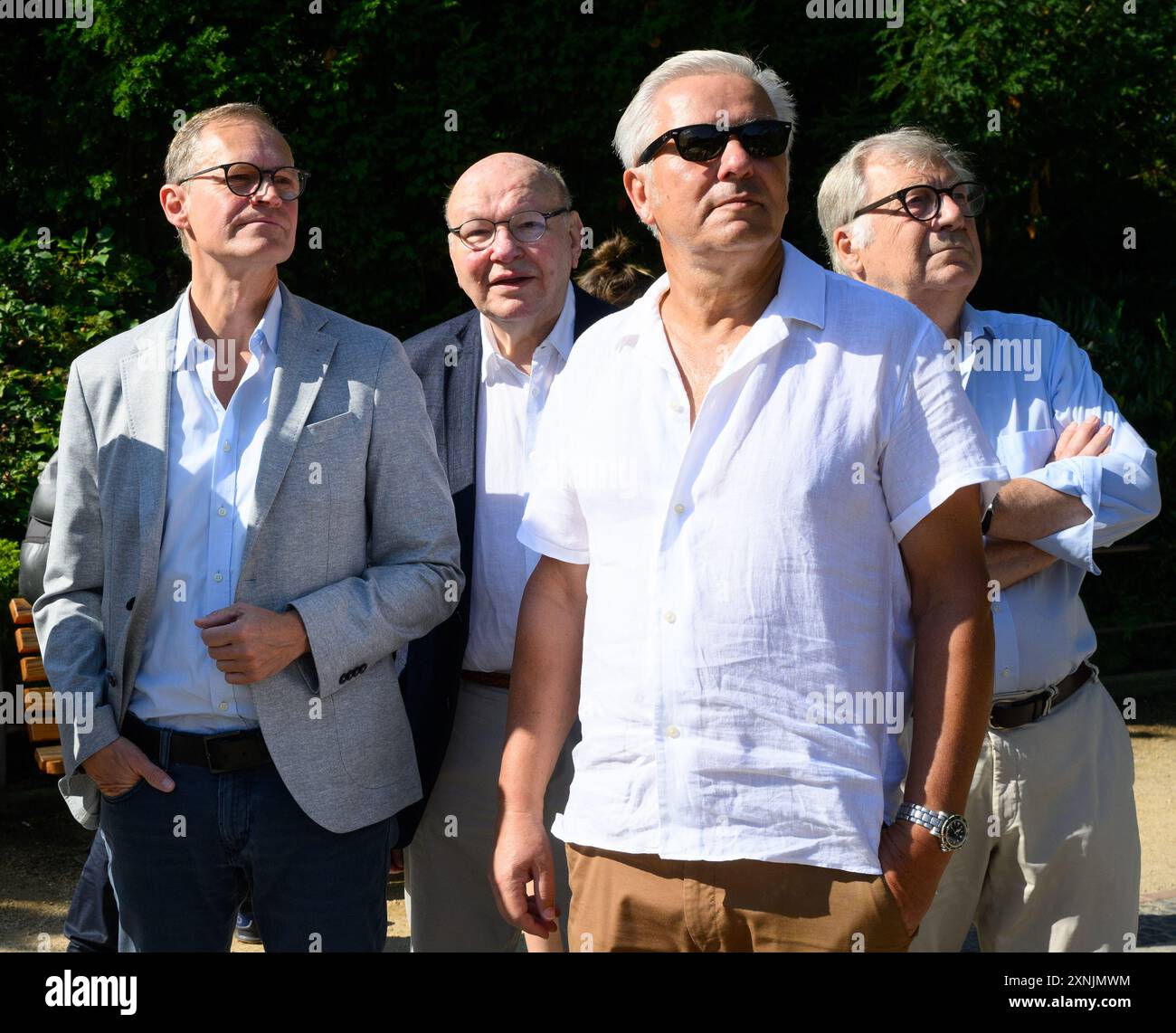 Berlin, Deutschland. August 2024. Die ehemaligen Berliner Bürgermeister ...