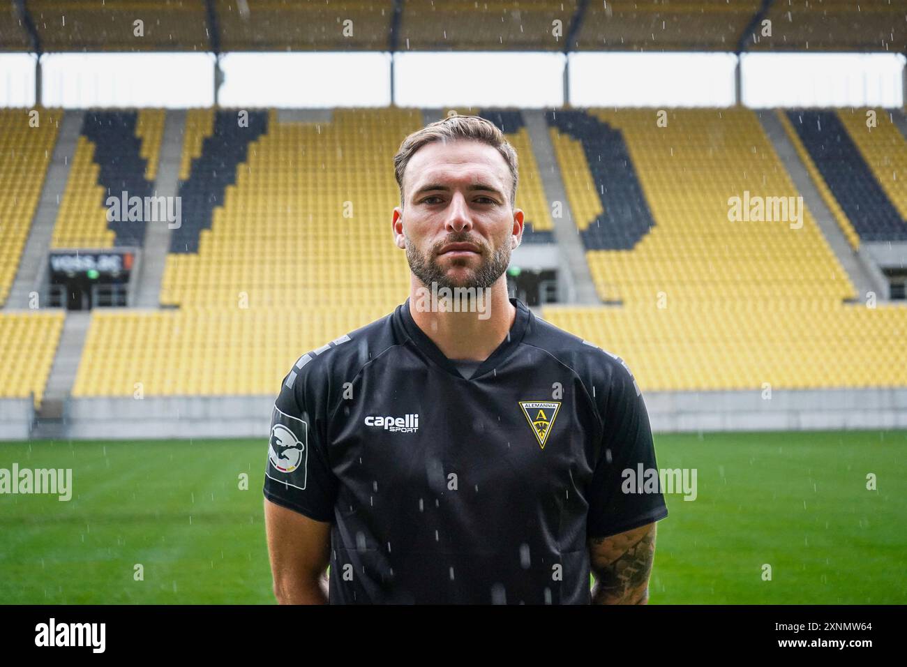 Nils Winter (Alemannia Aachen, #30) GER, Alemannia Aachen, Fußball, 3. Liga, Saison 2024 / 2025 ...