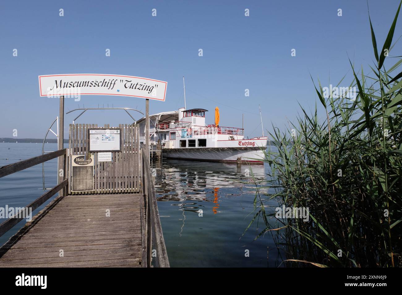 Museumsschiff Tutzing Starnberger See Museumsschiff Tutzing am ...