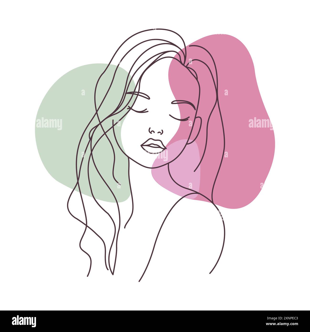 Mädchen hand gezeichnet Stock-Vektorgrafiken kaufen - Alamy