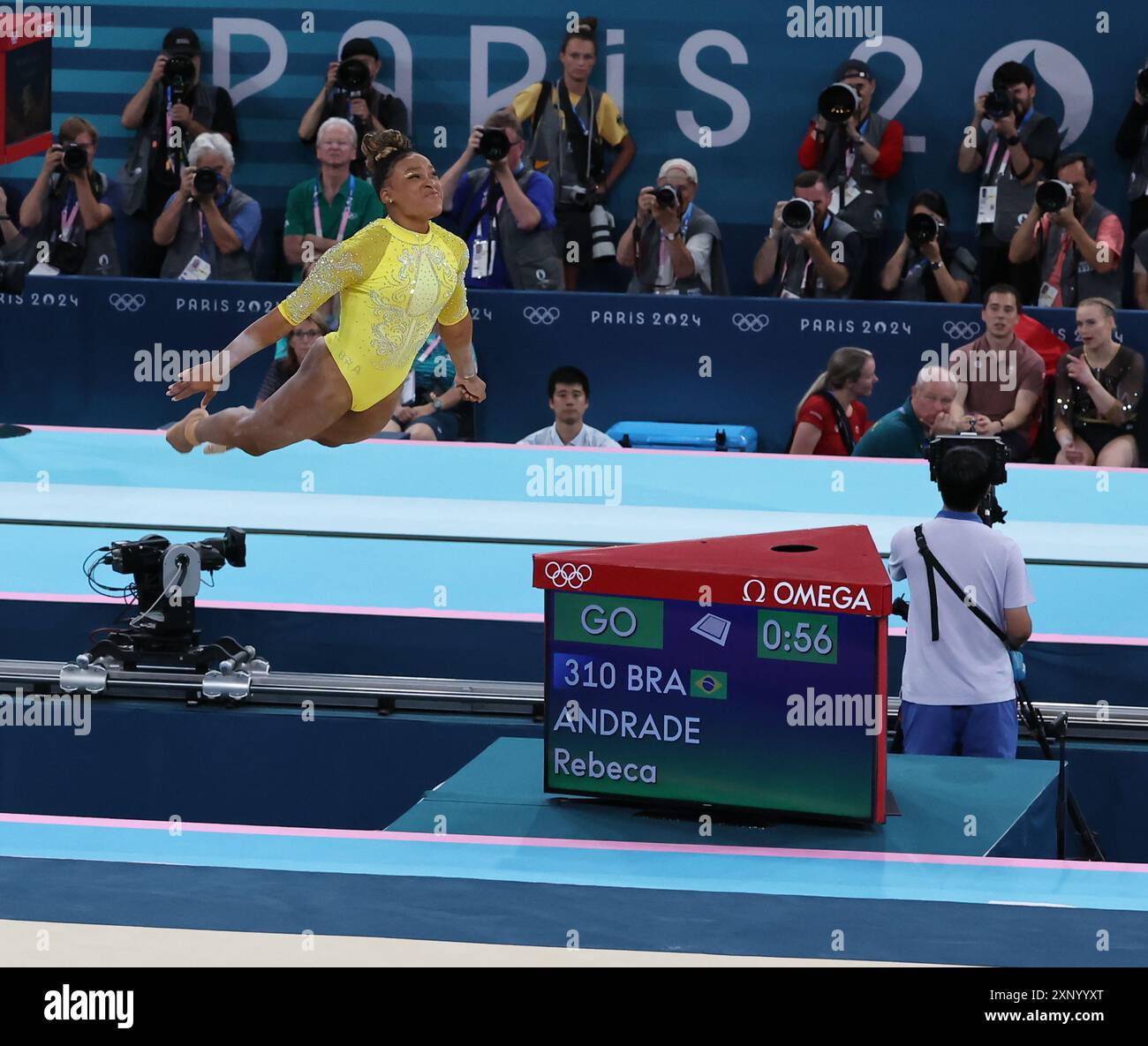 Porte Maillot, Frankreich. August 2024. Olympische Spiele 2024 in Paris ...