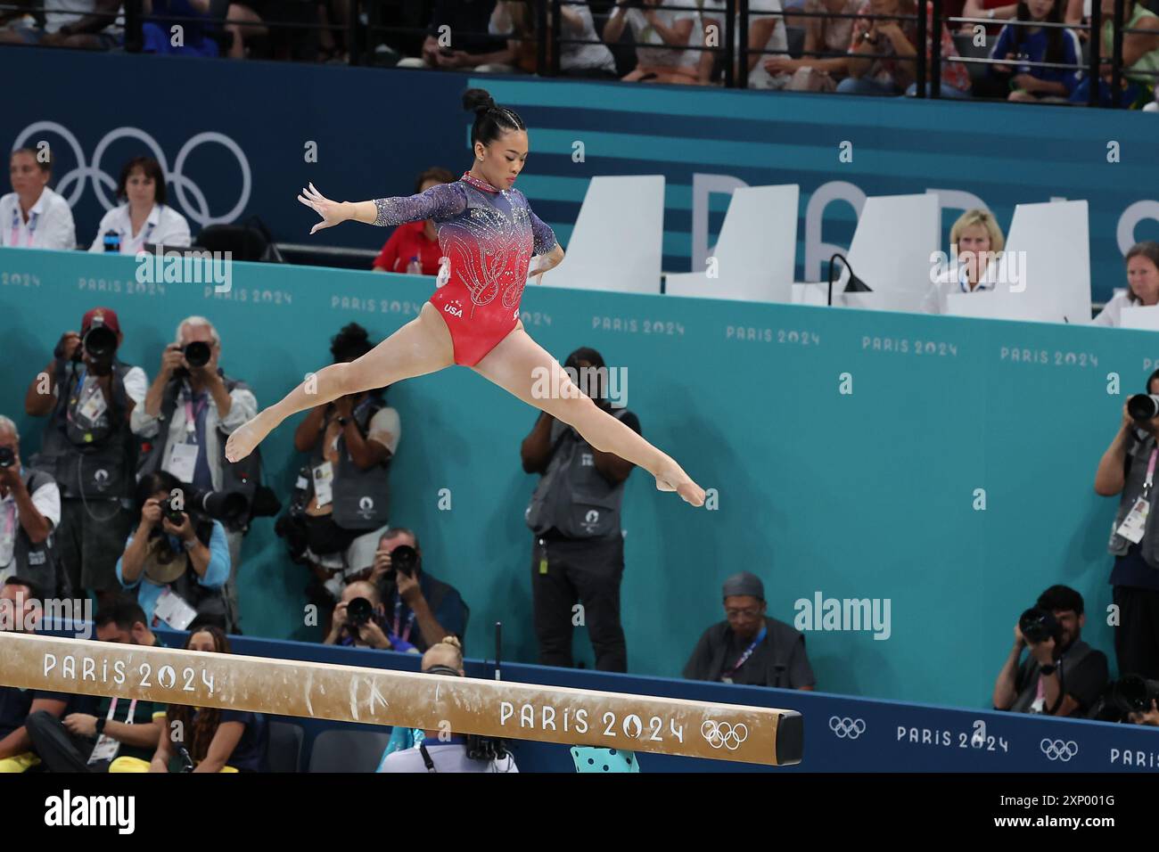 Porte Maillot, Frankreich. August 2024. Olympische Spiele 2024 in Paris ...
