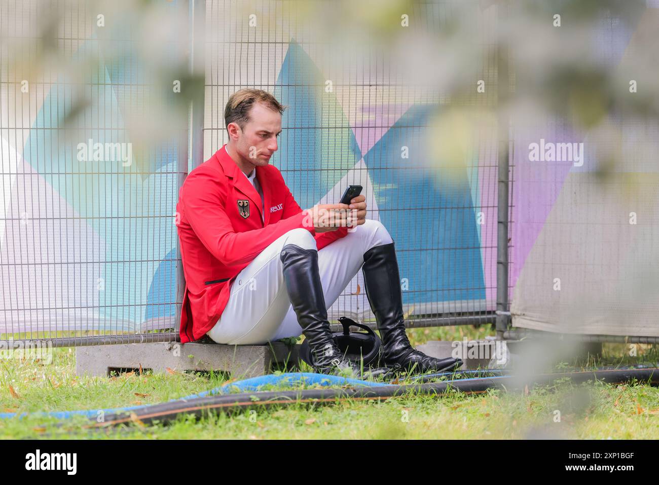 Versailles, Frankreich. August 2024. Olympia, Paris 2024, Pferdesport ...