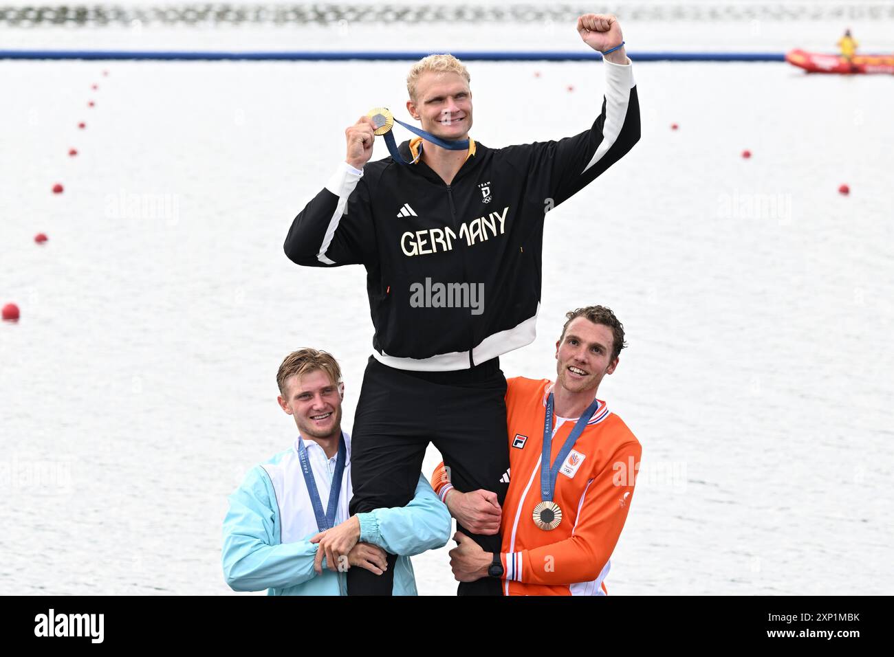 Vaires Sur Marne, Frankreich. August 2024. Olympia, Paris 2024, Rudern ...