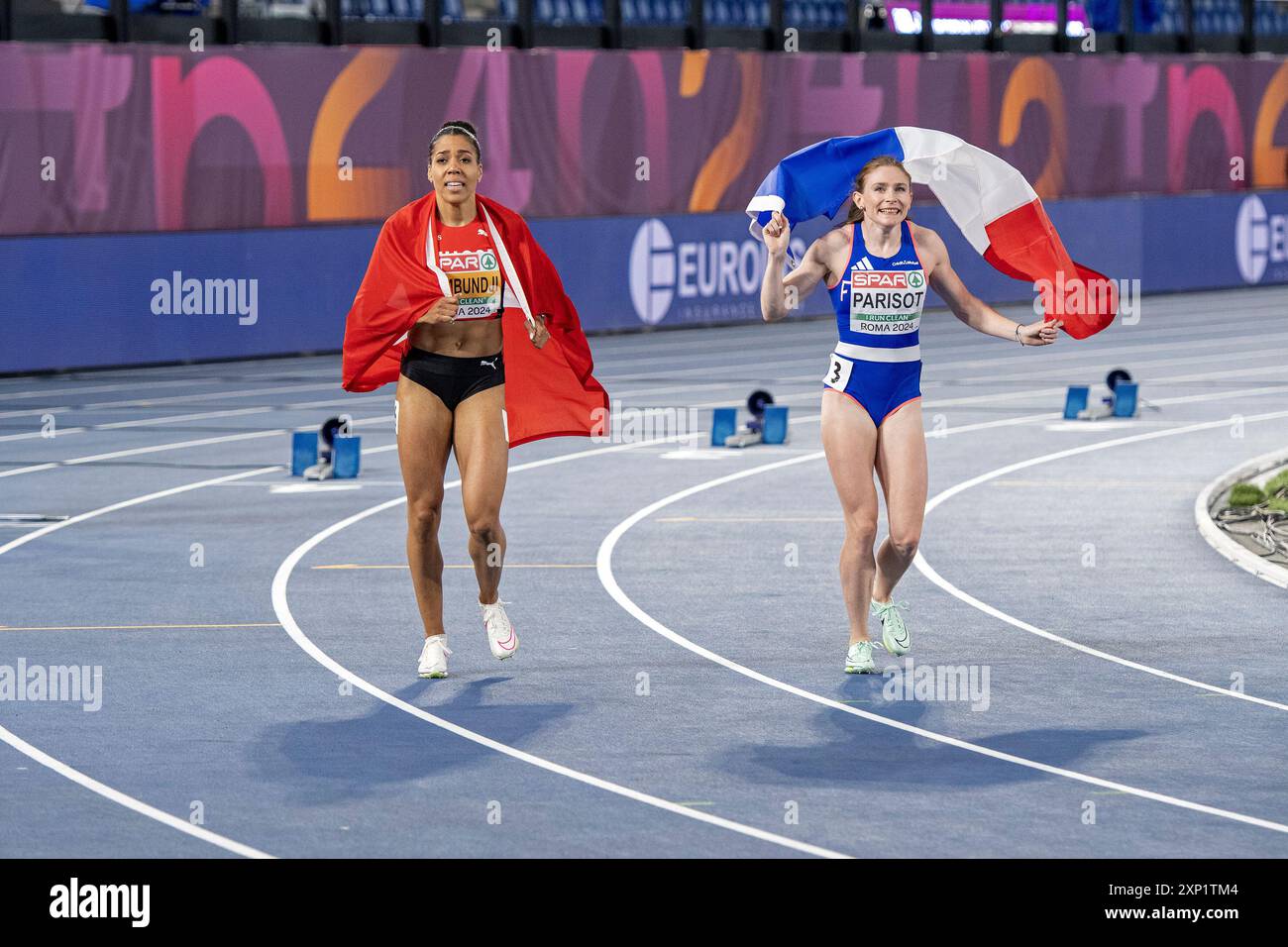 Mujinga kambundji (SUI) und Helene Parisot (FRA), 200 m Gold- und ...