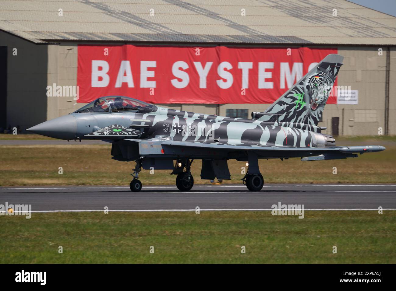 RAF Fairford, Großbritannien. 19. Juli 2024. Deutsche Luftwaffe ...