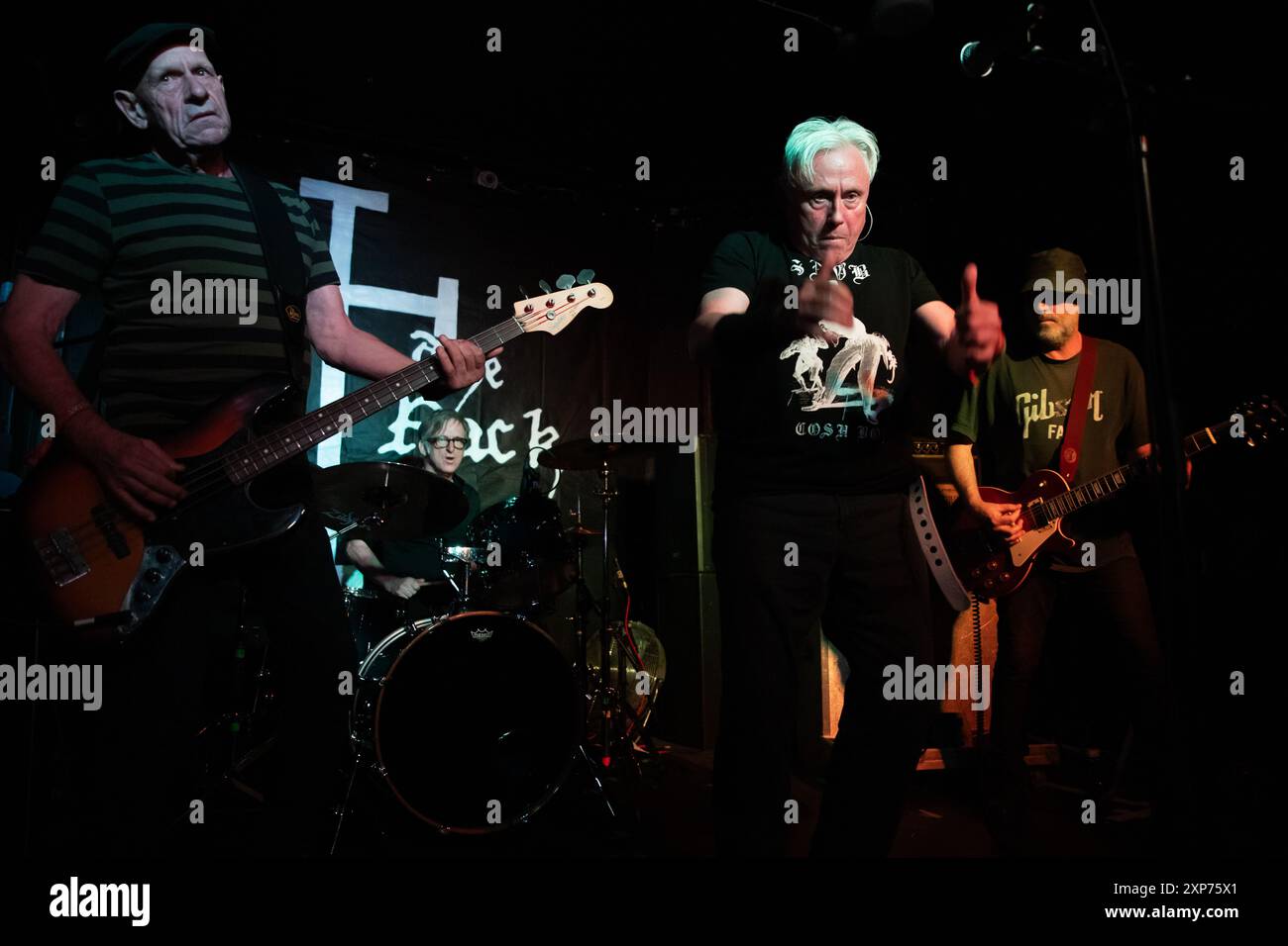 Manchester, Großbritannien. August 2024. Kirk Brandon the Pack tritt ...