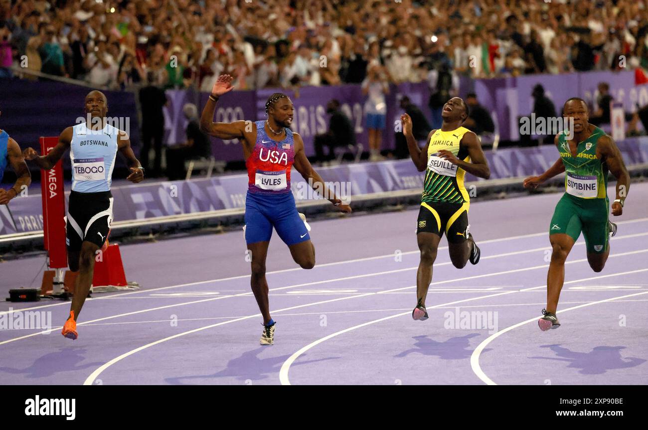 Paris, Frankreich. August 2024. Olympische Spiele In Paris ...