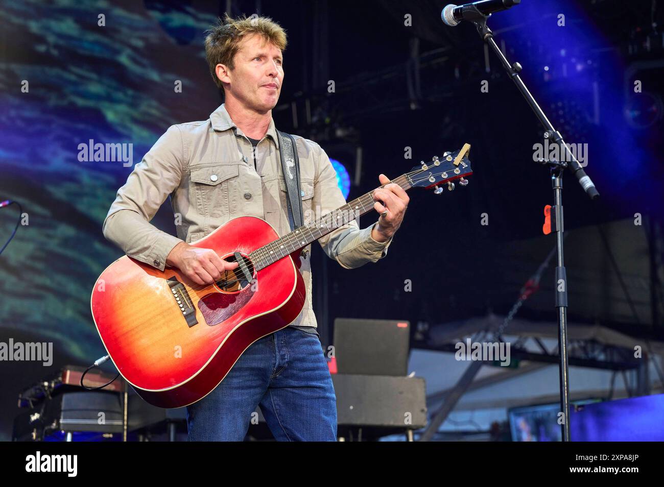 James Blunt live beim Sommerfestival 2024 unter dem Motto Beats, Bands ...